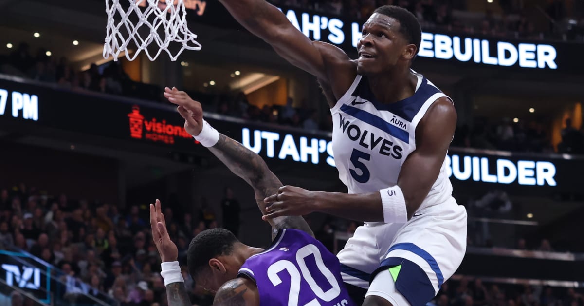 Anthony Edwards' Highlight Dunk Creates More Buzz for Adidas AE 1 ...