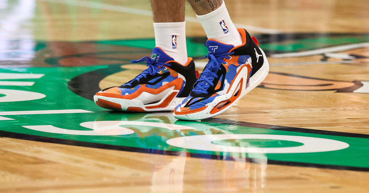 Jayson Tatum Debuts Jordan Tatum 1 'Florida Gators' Colorway - Sports ...