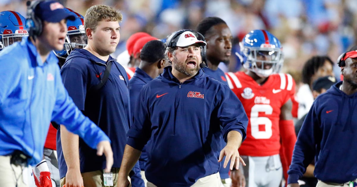WATCH: Ole Miss Rebels' Pete Golding Gets Crowd Ready For Home Game vs ...