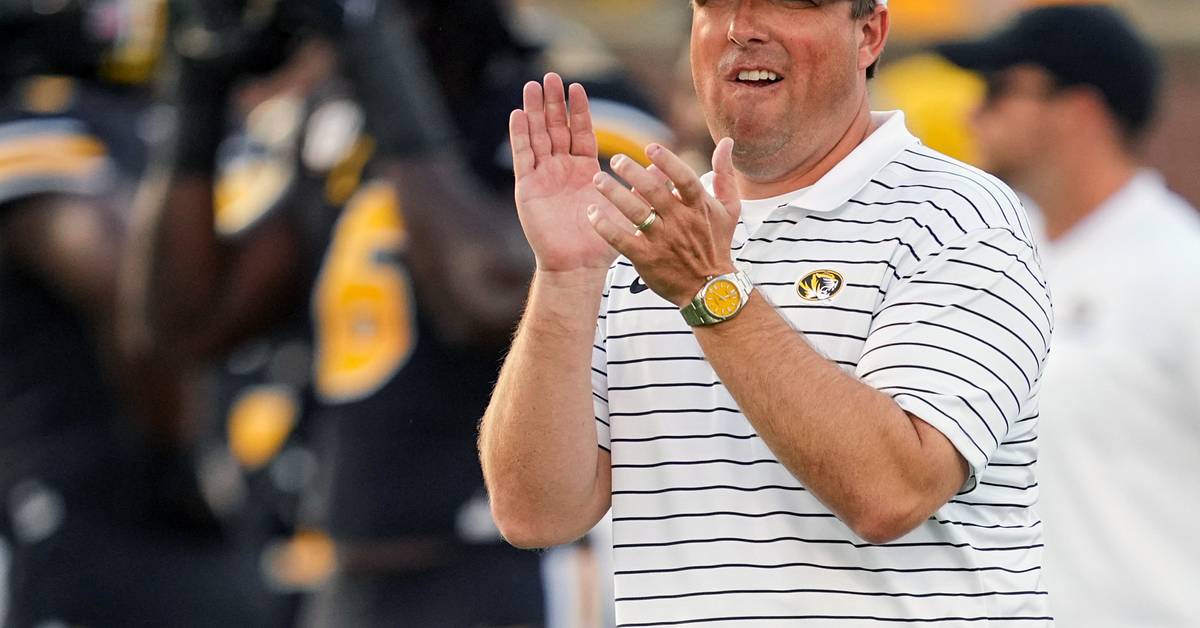 Eli Drinkwitz Named a Finalist for Bear Bryant Coach of the Year ...