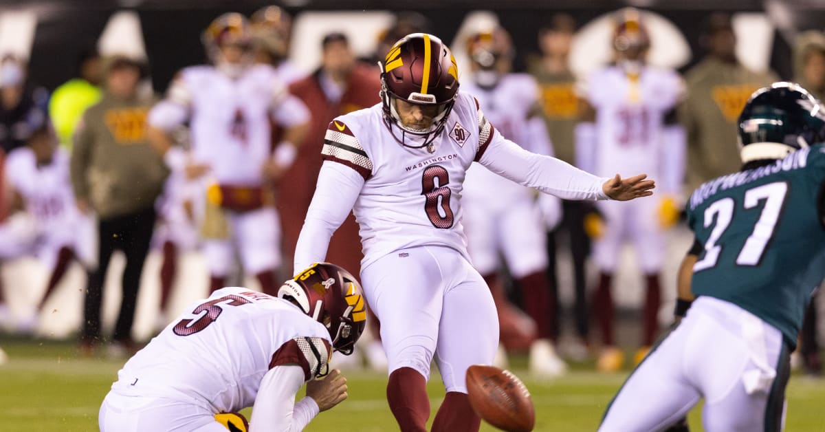 Commanders Kicker Joey Slye Recognized for Great Performance Against ...
