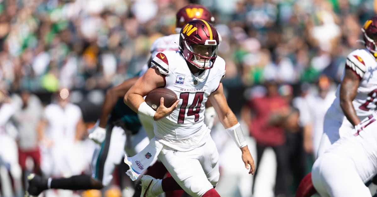 Washington Commanders QB Sam Howell Off to Solid Start But Needs Help ...
