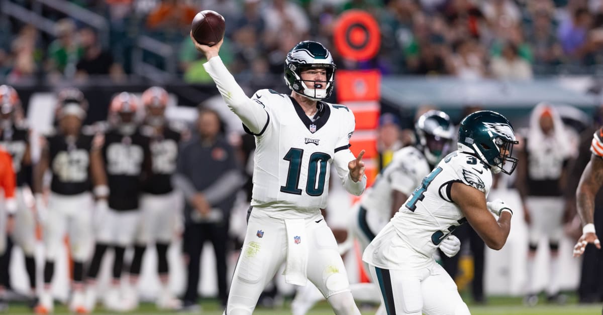 Philadelphia Eagles QB Tanner McKee Reflects on First Preseason ...