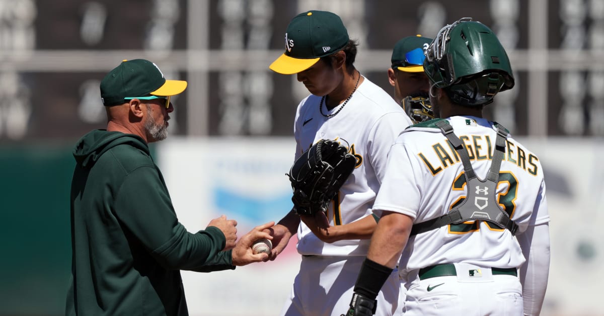 Shintaro Fujinami Cruises, Then Stalls in A's Debut - Sports ...