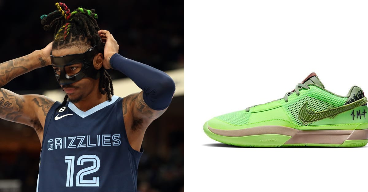 The Nike Ja 1 "Zombie" Sold Out Quickly Online - Sports Illustrated ...