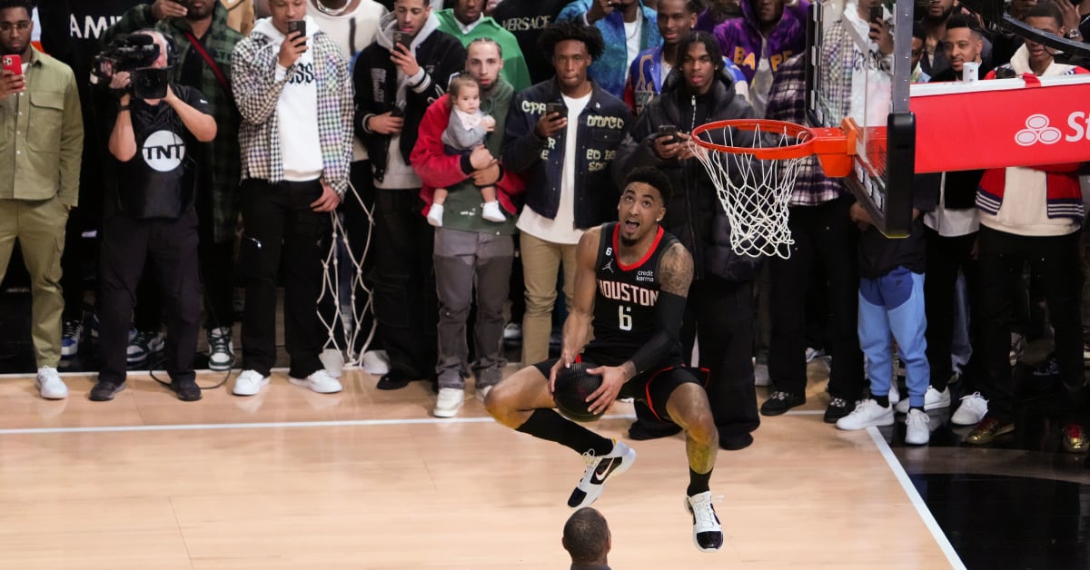 Houston Rockets' K.J. Martin Gave An Impressive Dunk Contest Outing ...