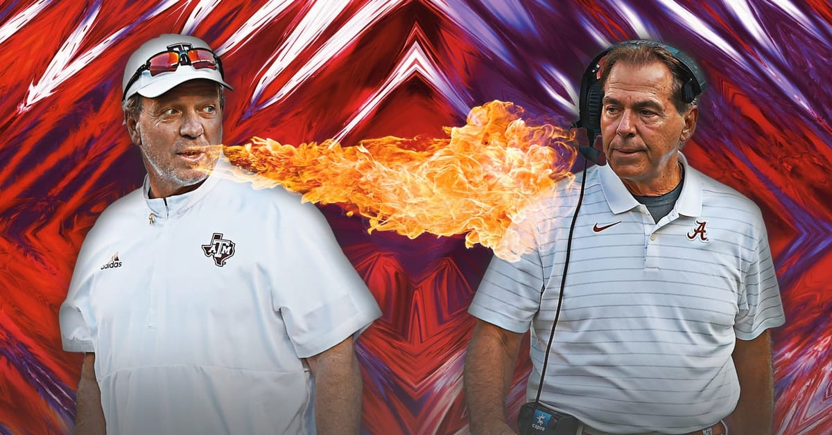 Despite Offseason Feud, Alabama's Nick Saban Has Respect For Texas A&M ...