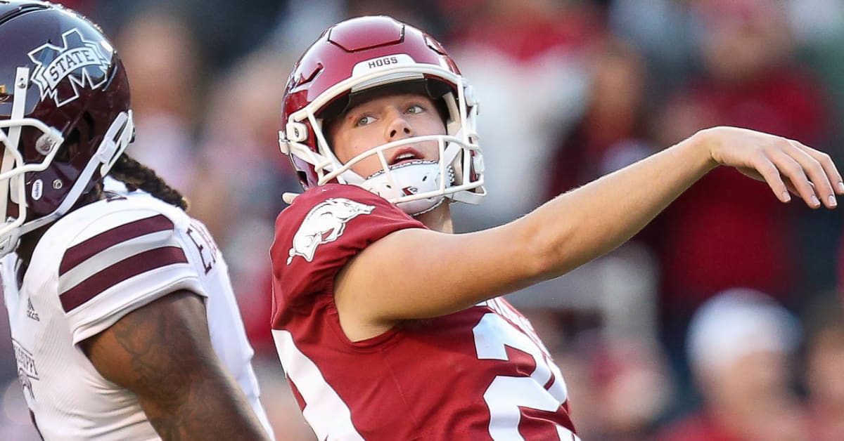 Razorbacks' Kicker Keeps Strong ‘Little’ Part of Game Going Headed into ...