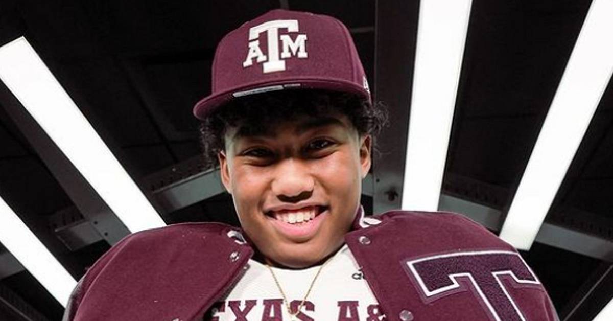 Texas A&M Aggies Sign 4-Star TE Jaden Platt - Sports Illustrated Texas ...