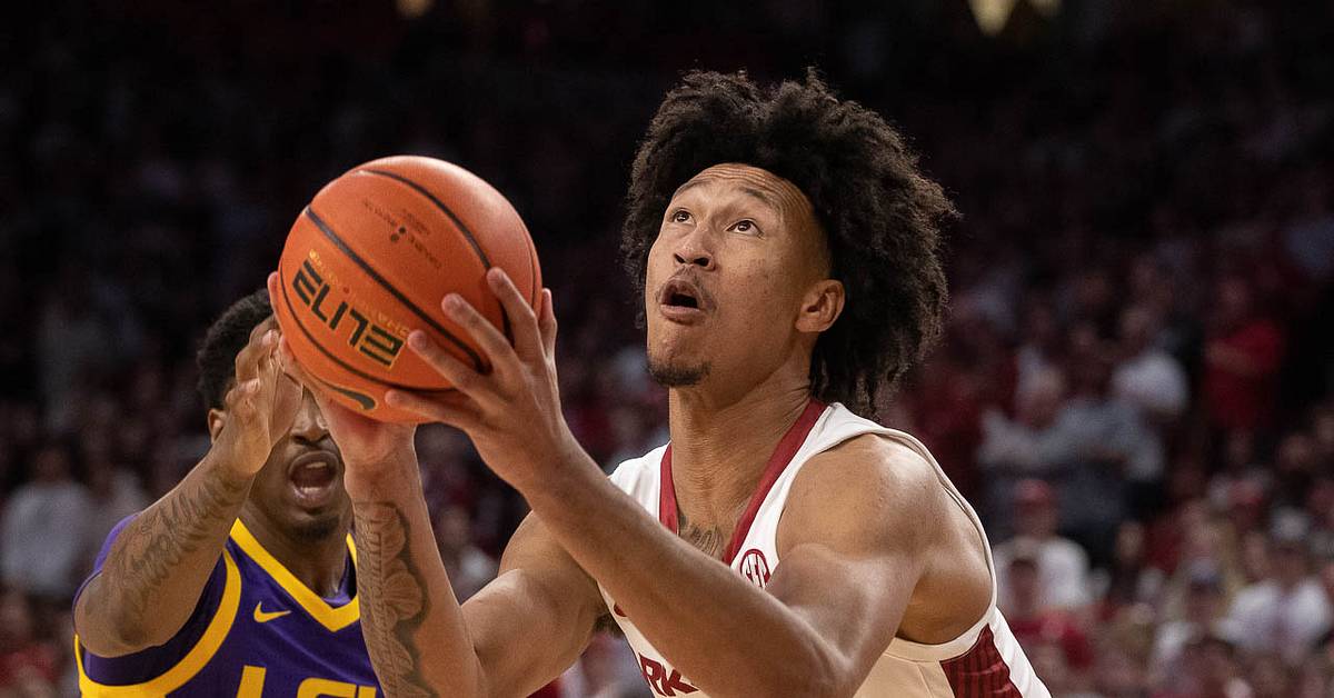Arkansas Forward Jaylin Williams Draws Attention at NBA Combine ...