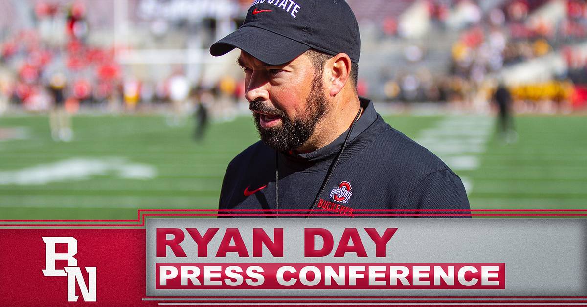 Ryan Day's Press Conference After Ohio State Pummeled Iowa, 54-10 ...