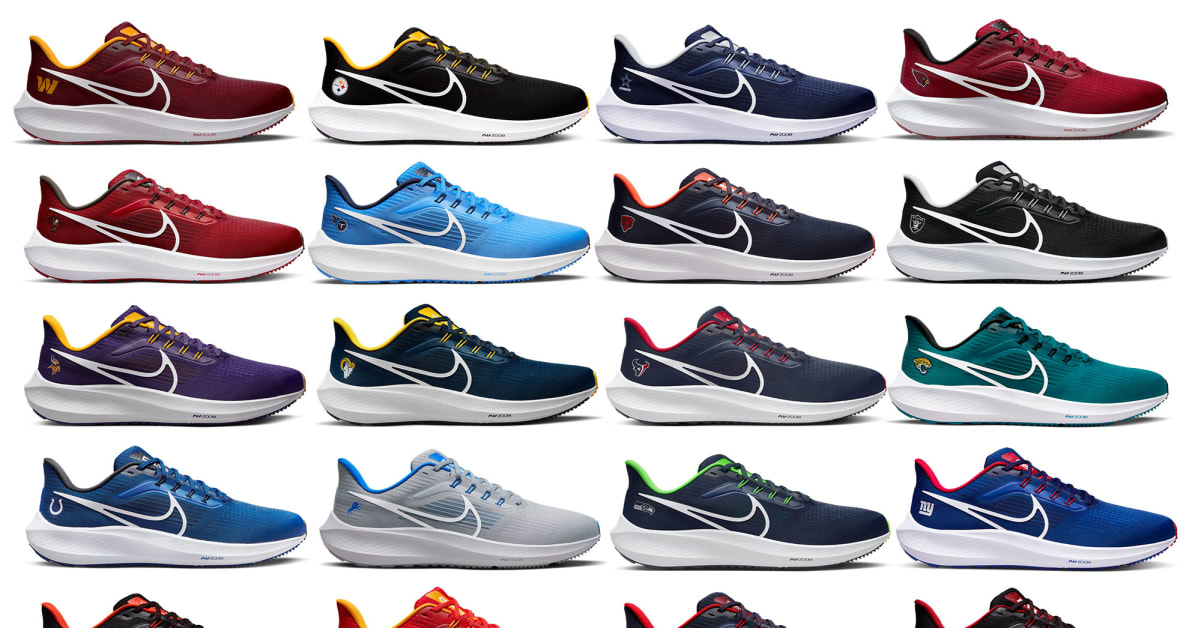 Nike Air Zoom Pegasus 39 Shoes Coming in NFL Colorways - Sports ...