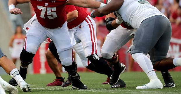 Wisconsin OL Joe Tippmann on the 2022 Remington Trophy Watch List ...