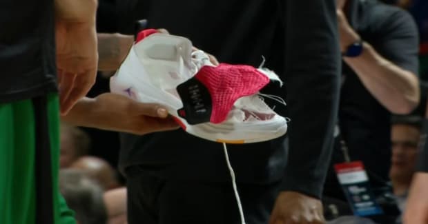 Grant Williams' New Air Jordan 37 Shoe Explodes - Sports Illustrated ...