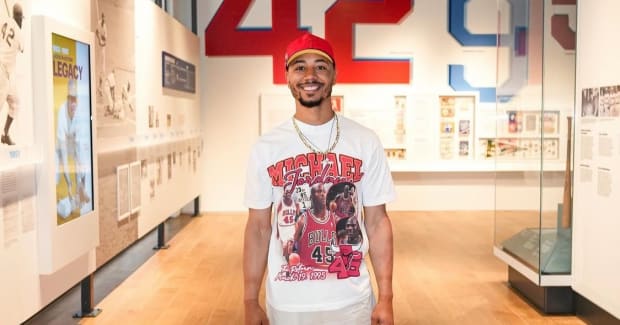 Mookie Betts Wears Air Jordan Shoes Designed by Travis Scott - Sports ...