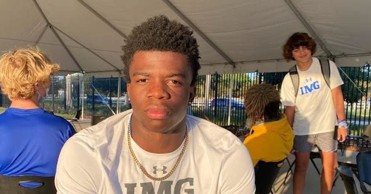 IMG 2024 Running Jerrick Gibson Talks 'A Lot of Love' From Texas ...