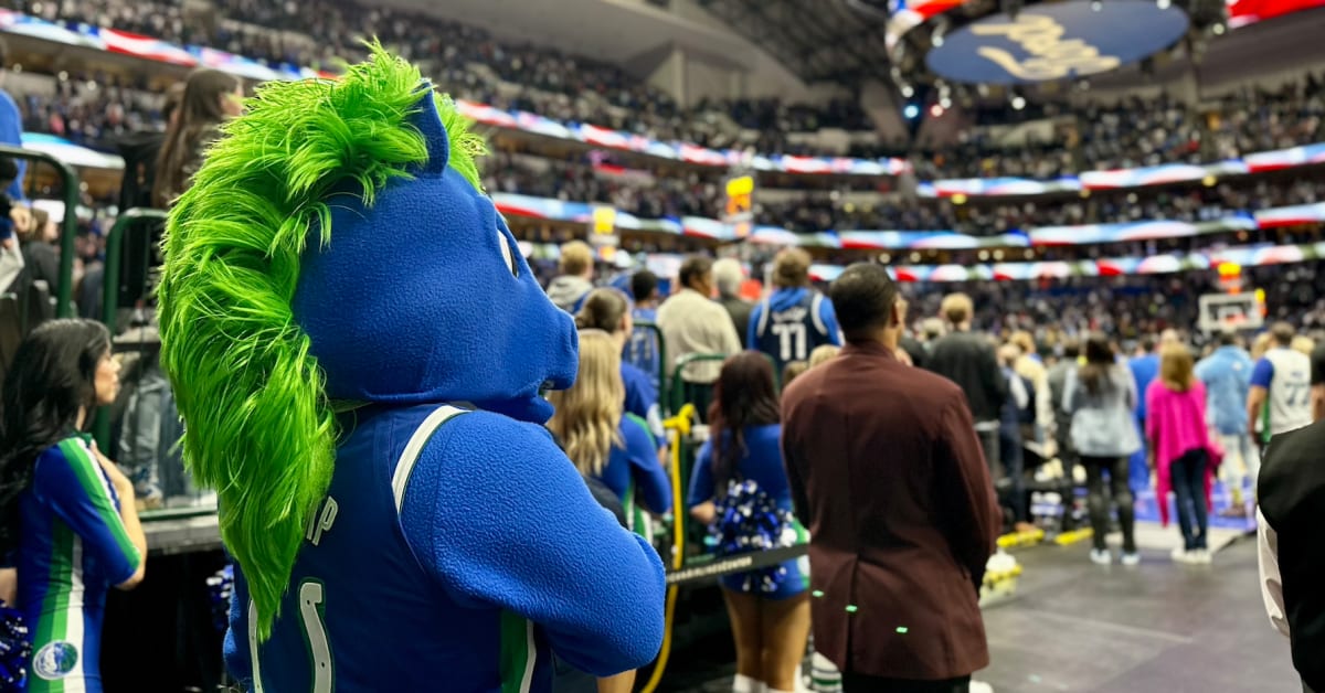 Chasing 'Champ': Dallas Mavericks Mascot Beloved By Luka Doncic ...