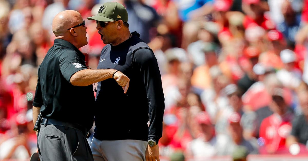 MLB has ejected Yankees manager Aaron Boone a historic amount - Sports ...