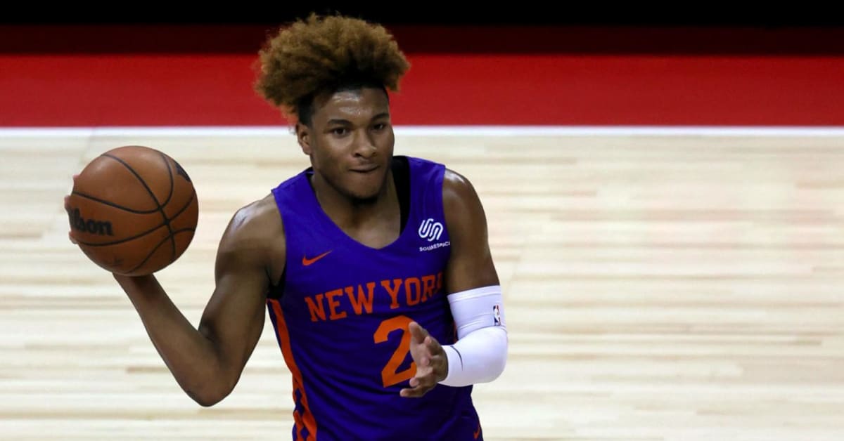 Miles McBride Headlines New York Knicks Summer League Roster - Sports ...