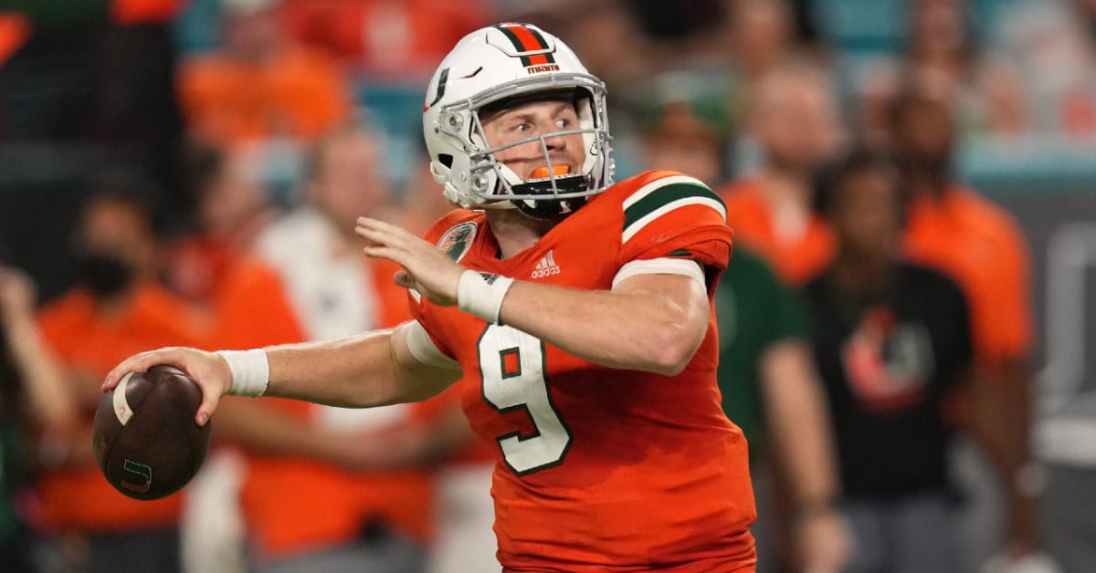 Miami Hurricane's Tyler Van Dyke Among Mel Kiper Jr.'s Top 10 ...