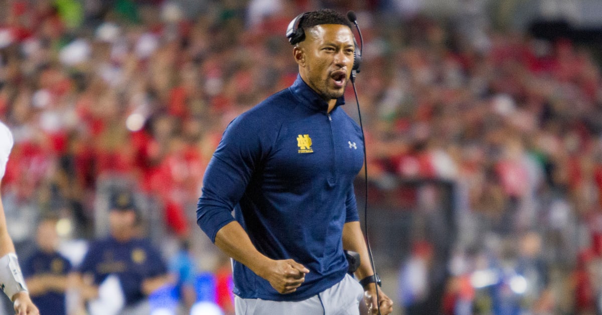 'About Us': Coach Marcus Freeman Sends Message To Notre Dame Fighting ...