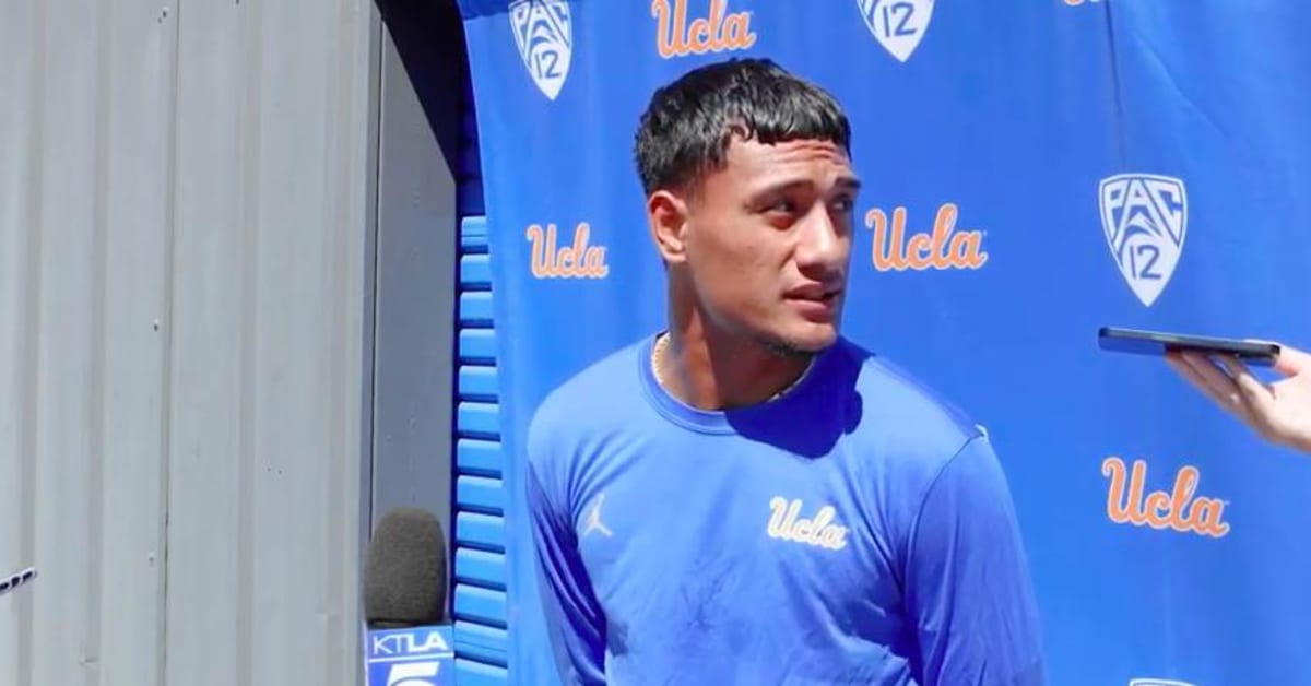 WATCH: Titus Mokiao-Atimalala on Key Catches, Succeeding at UCLA ...