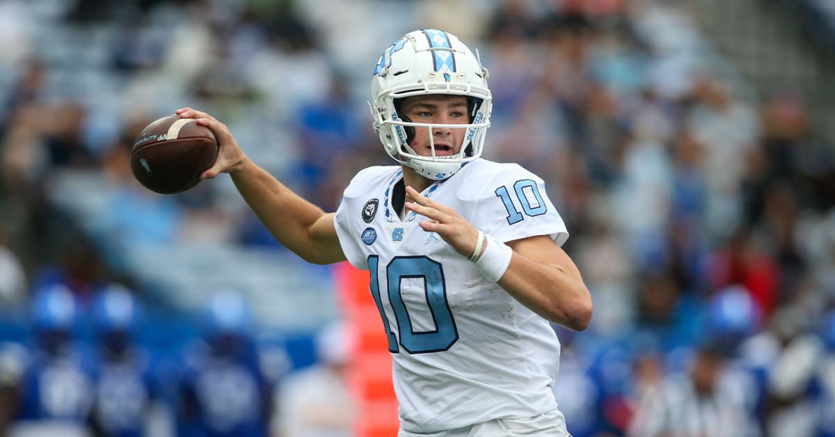 Carolina’s Drake Maye would be the top pick in the 2024 NFL draft if ...