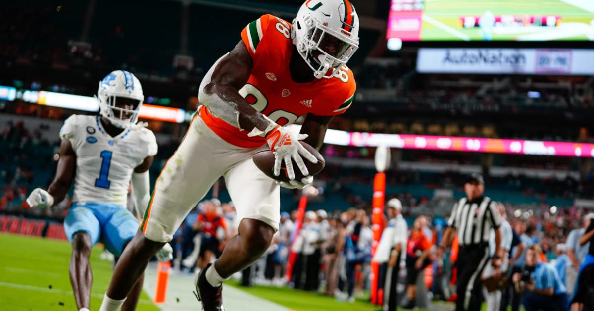 Wide Receiver Colbie Young Talks Quarterback Tyler Van Dyke, Miami ...