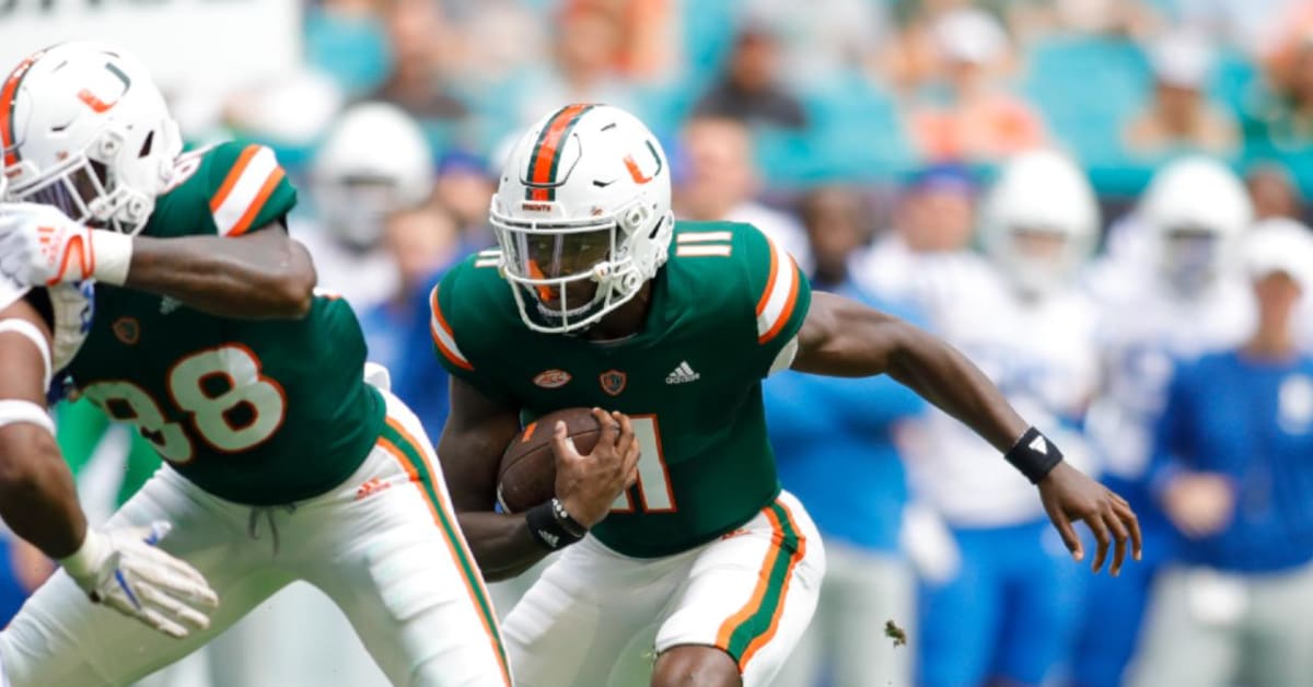 How Will Miami Hurricanes QB Jacurri Brown’s First Start Go? - All ...