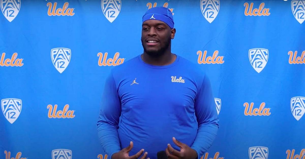 WATCH: Raiqwon O'Neal on UCLA-USC Rivalry, Protecting the Quarterback ...