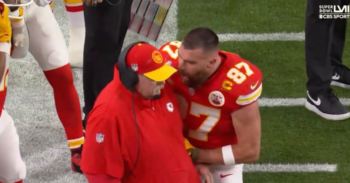 Cameras Caught Travis Kelce Having Heated Moment With Andy Reid After Chiefs Turnover - Sports ...