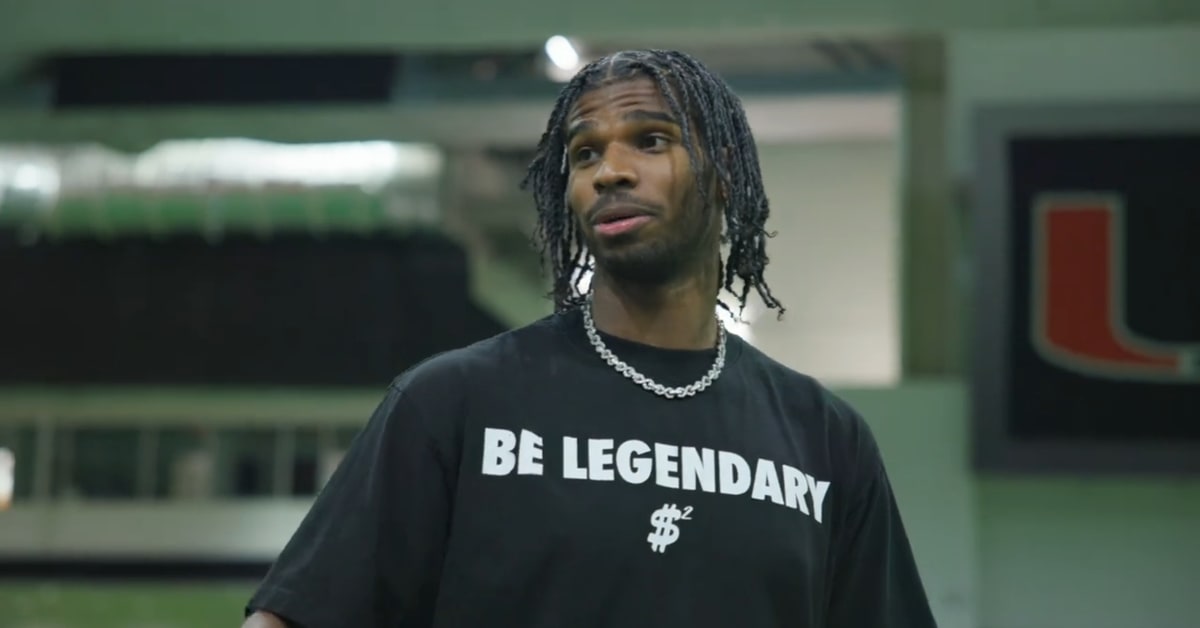 Shedeur Sanders shows off in Miami workout with Cam Ward and Kyron ...