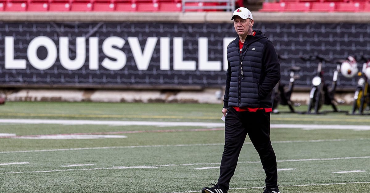 Louisville’s Jeff Brohm wants to take his alma mater to new heights ...