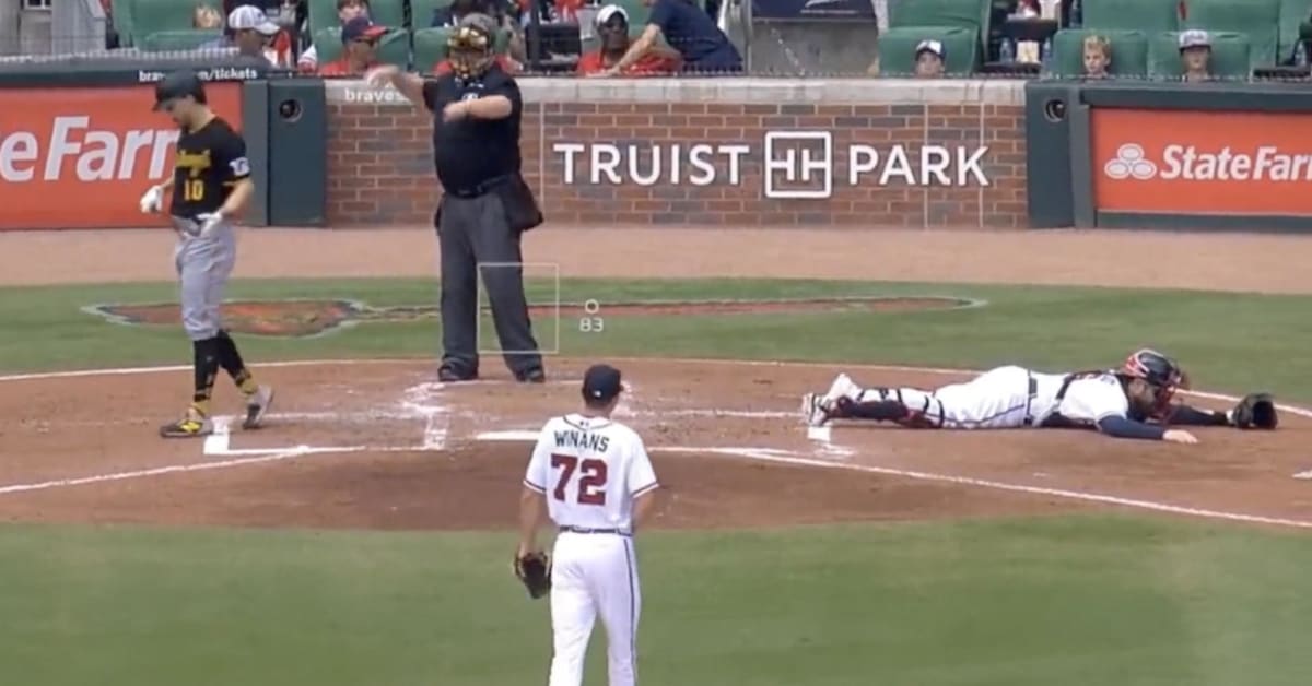 Braves Catcher Came So Close to Making a Sweet Diving Catch, and MLB ...