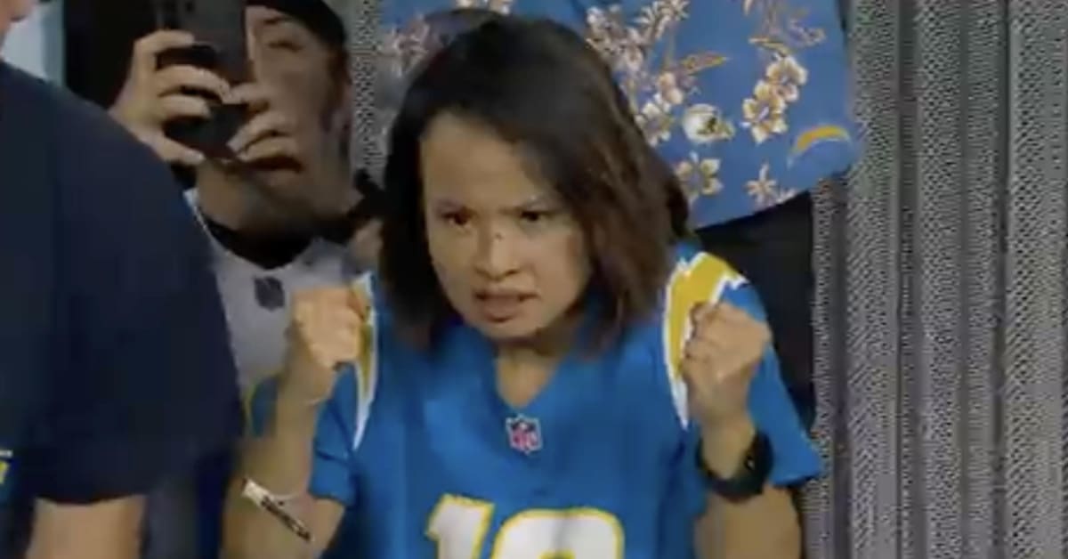 Chargers Roasted for Their Social Media Tribute to Viral Fan From ‘MNF ...