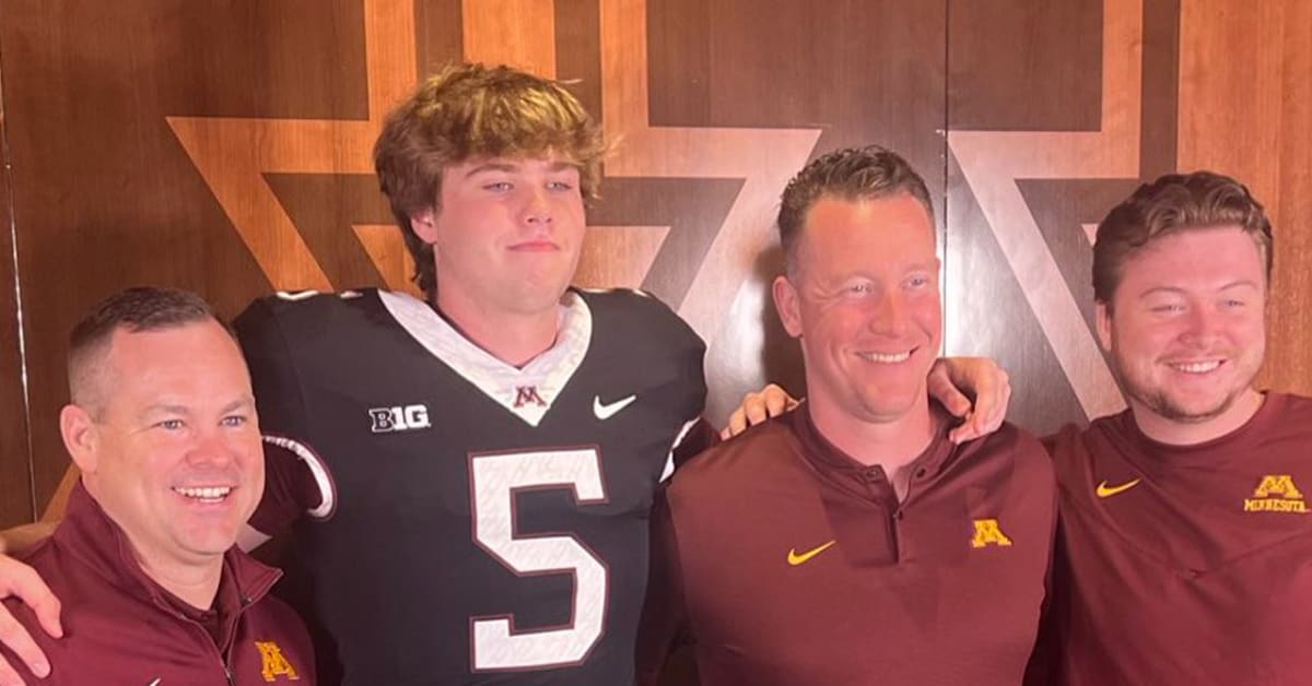 Gophers QB recruit Drake Lindsey reaffirms commitment to U - Sports ...