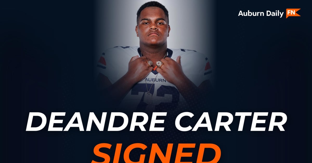 DeAndre Carter has signed with the Auburn Tigers - Sports Illustrated ...