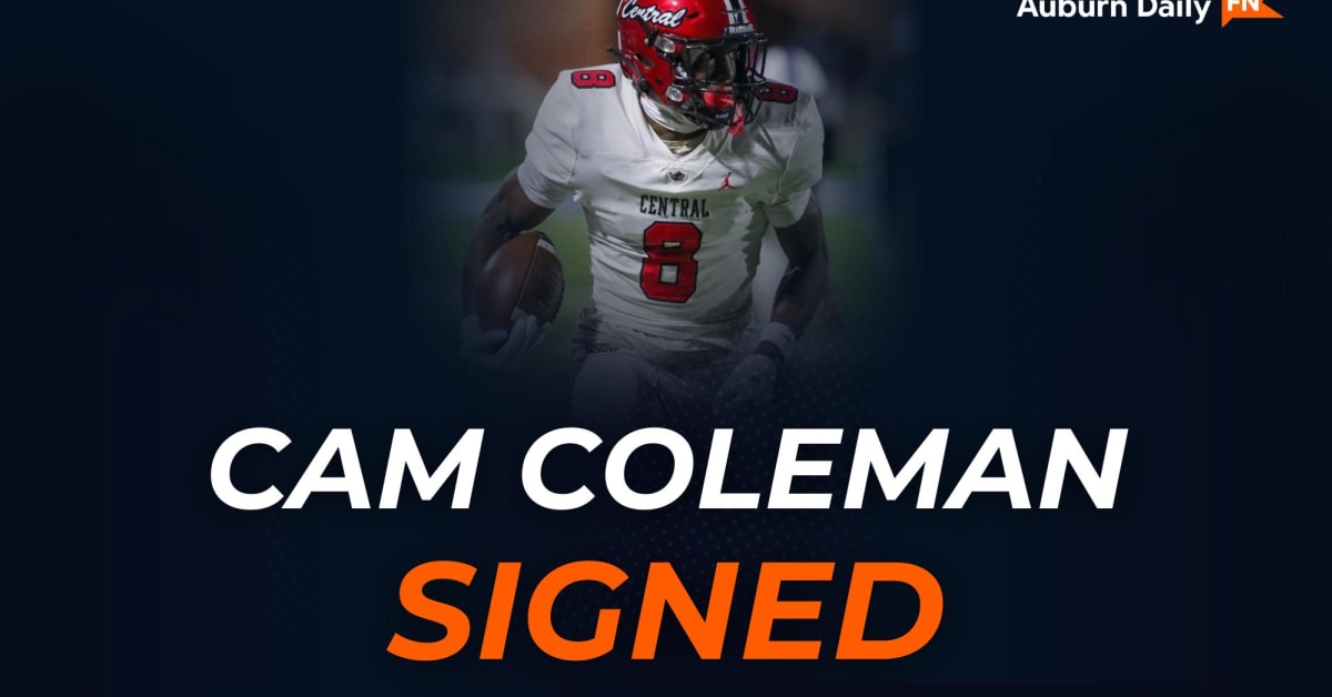 Cam Coleman officially signs with The Auburn Tigers - Sports ...
