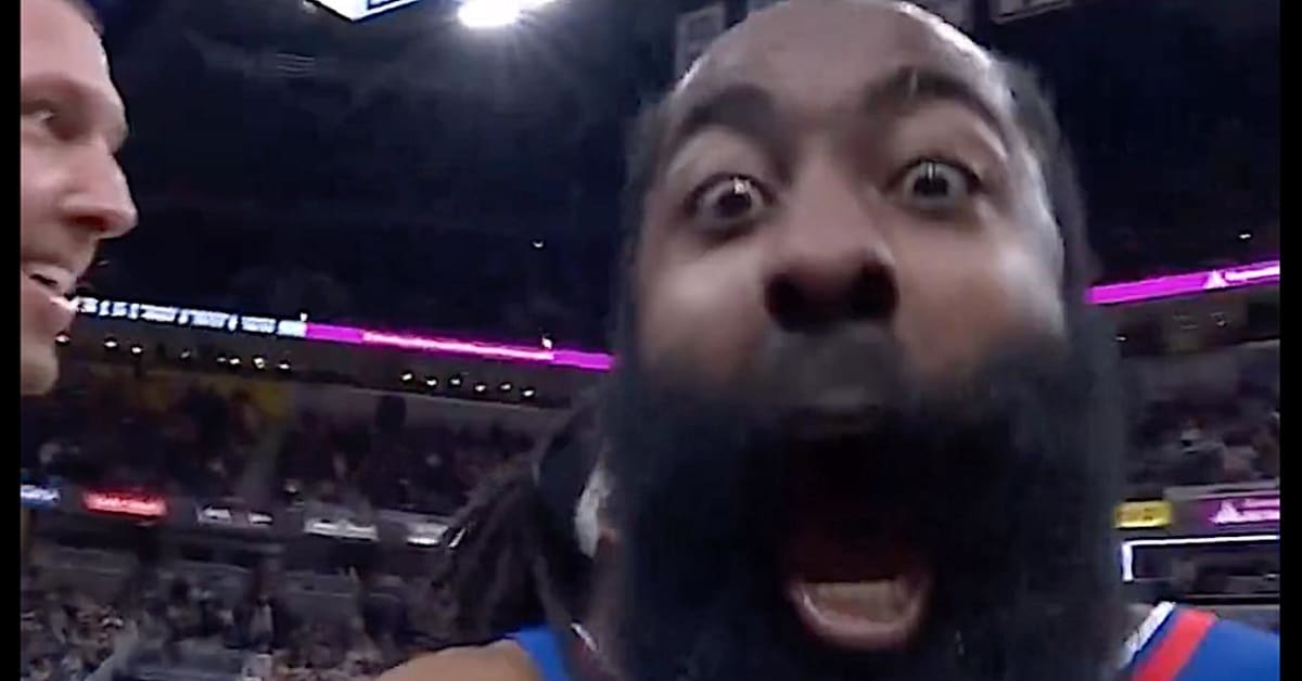 James Harden Unleashes Epic Reaction During Red-Hot Performance in ...