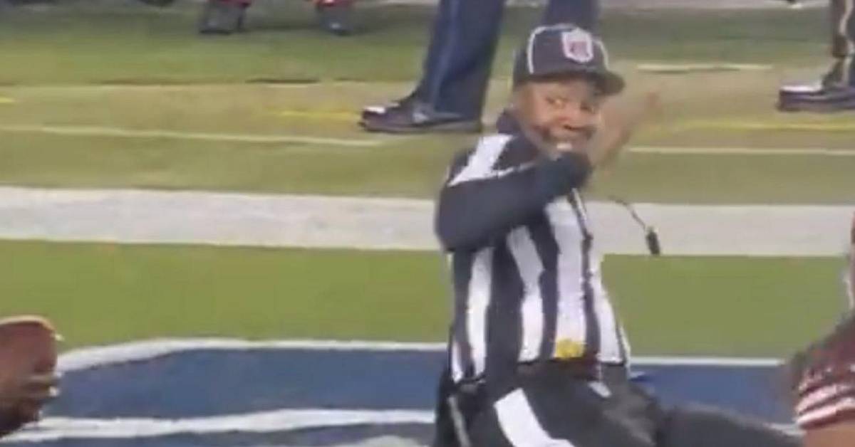 NFL Fans Couldn’t Stop Laughing at the Face the Ref Made Before ...