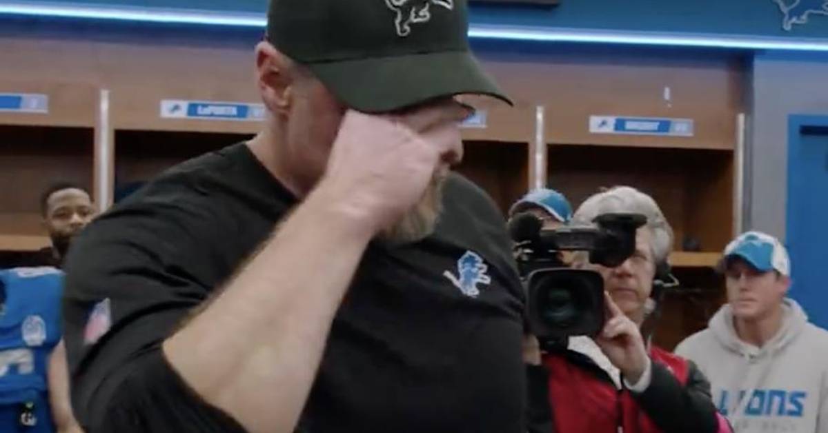 A Teary Dan Campbell Gave His Best Postgame Speech of the Year After ...