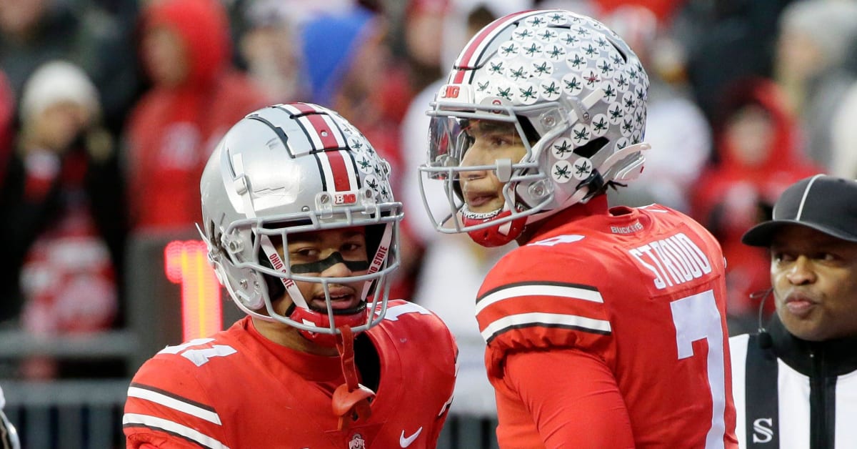 Ohio State Buckeyes Stars CJ Stroud and Jaxon Smith-Njigba Receive ...