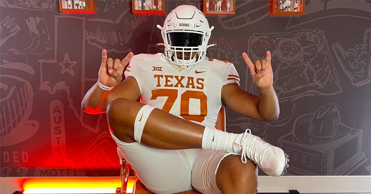 OL Trevor Goosby Signs Letter Of Intent with Texas Longhorns - Sports ...