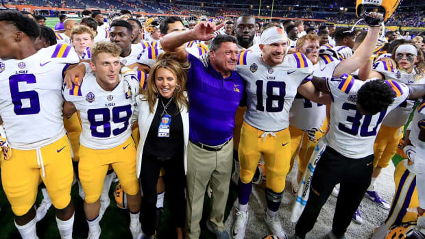 LSU football: Ed Orgeron's wife Kelly has inspiring story - Sports Illustrated