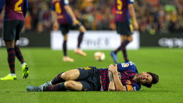 Lionel Messi injury: To miss three weeks with fractured arm - Sports ...
