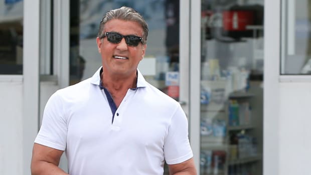 Sylvester Stallone filmed part of 'Creed' at Monday's Everton match ...