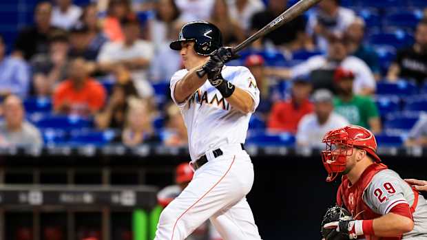 Watch: Marlins catcher JT Realmuto hits inside-the-park home run ...