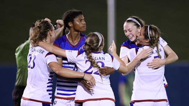 Kansas Soccer - Blue Wings Rising