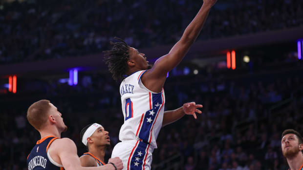 How Did 76ers' Tyrese Maxey Look in His Return vs. Knicks? - Sports Illustrated Philadelphia ...