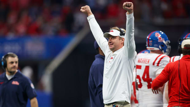 Quarterback Matt Corral Discusses Special Bond With Ole Miss Head Coach ...